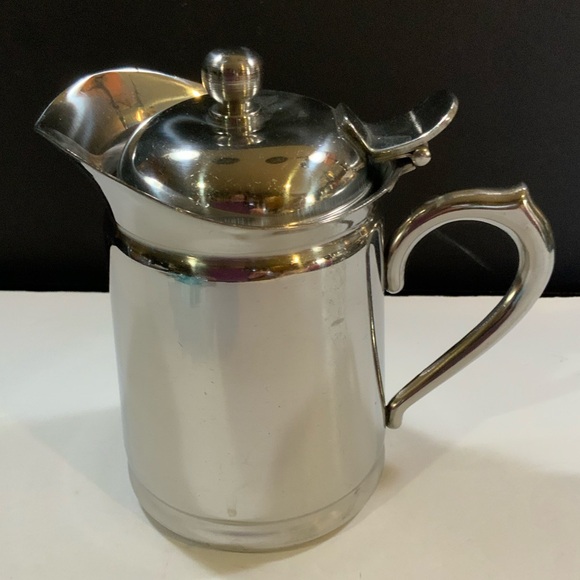 Anchor Hocking | Dining | Vintage Restaurant Pitcher Hinged Lid ...